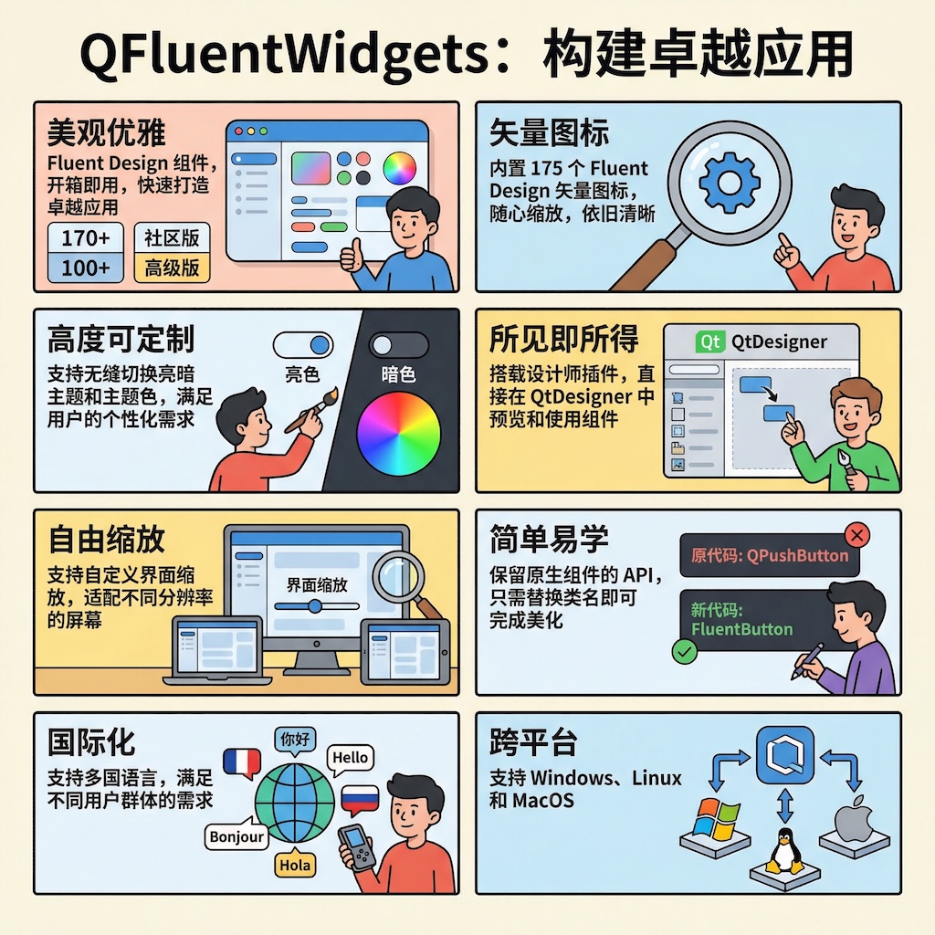 简介 | QFluentWidgets
